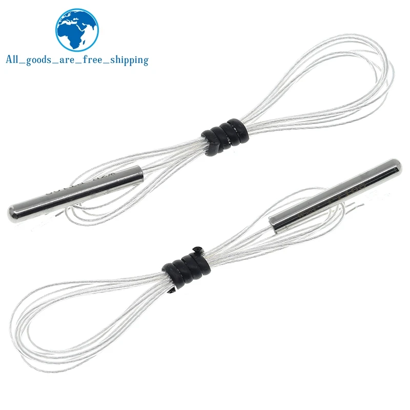 TZT PT100 Platinum Resister Temperature Sensor Waterproof Temp Probe ...