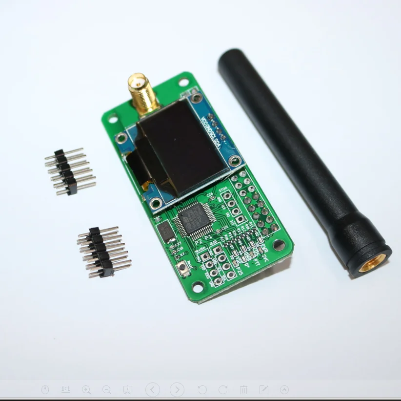 UHF&VHF MMDVM hotspot with oled and case Support P25 DMR YSF for raspberry pi