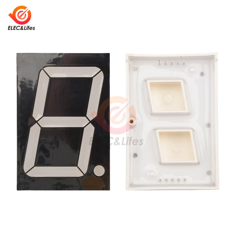 18101BS 1.8 Inch 7 Segment 1-Bit LED Display module Digital Tube Red ...