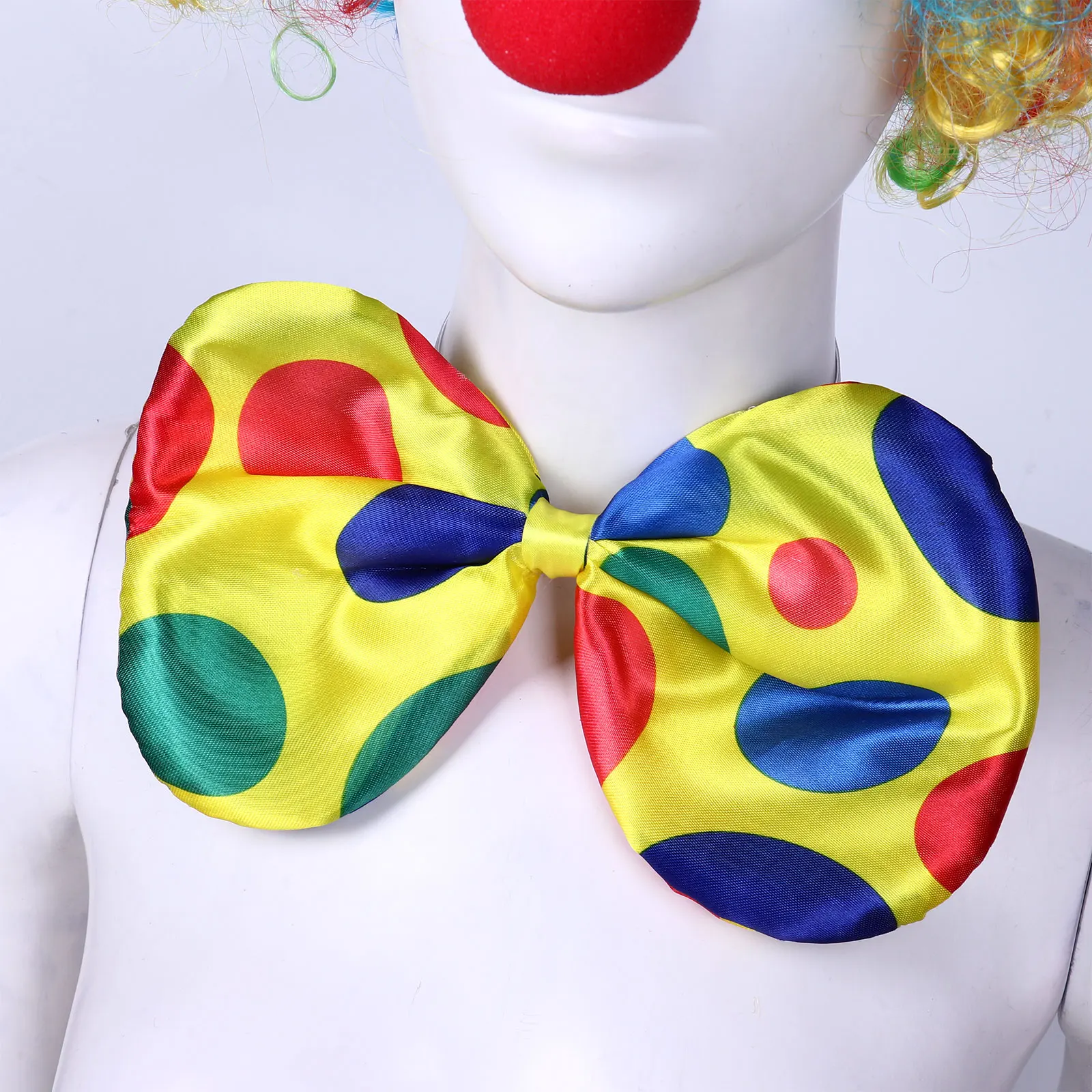 Clipart Parrucca Da Clown In Bianco E Nero