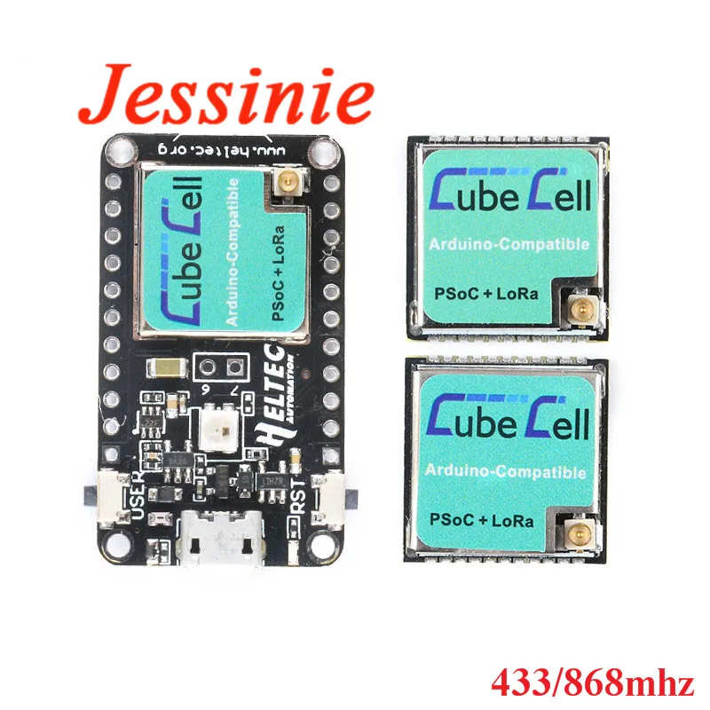 CubeCell ASR6501 ASR6502 433/868mhz Module Development Board Cortex M0 SX1262 LoRaWAN Node ...
