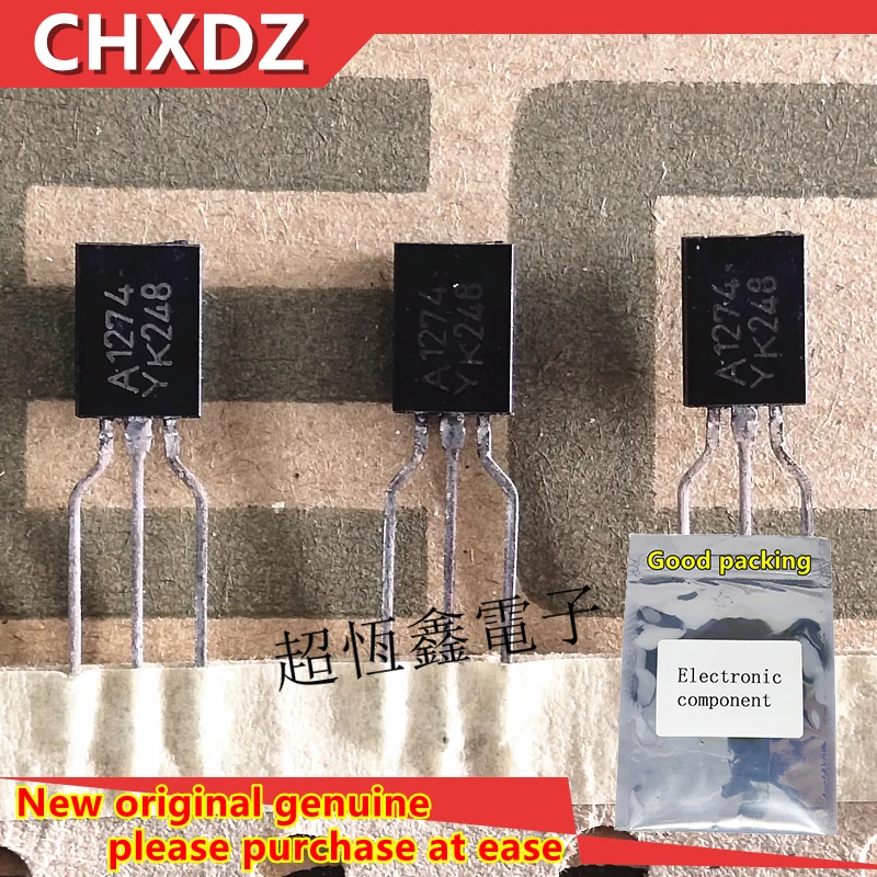 10pcs-New-and-Orginal-KTA1274-Y-2SA1274-Y-A1274Y-A1274-TO-92L-PNP ...