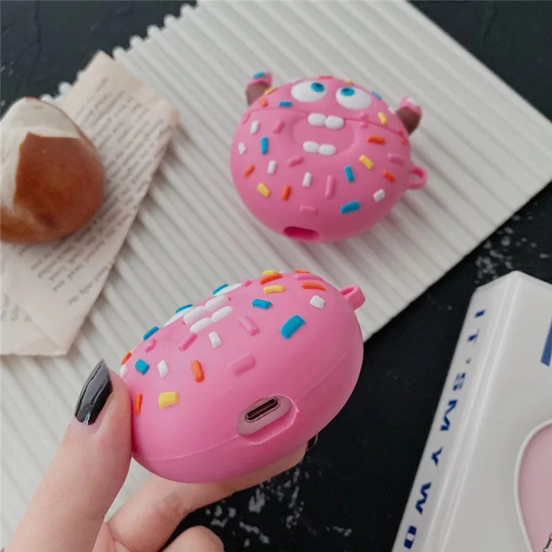 Demon Donut Case For Kawaii AirPods - KawaiiMerch.com