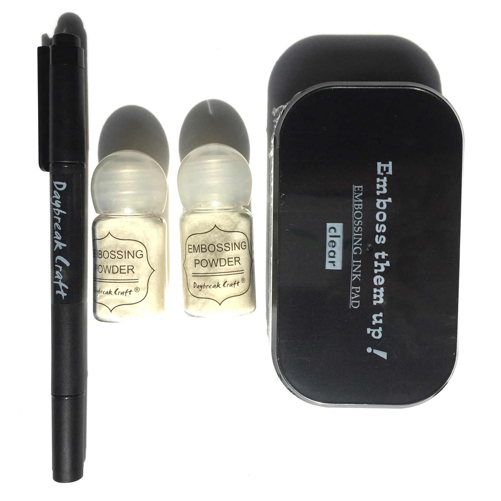 Clear Embossing Powders Viscosity Floating Ink Pad And Emboss Pen ...