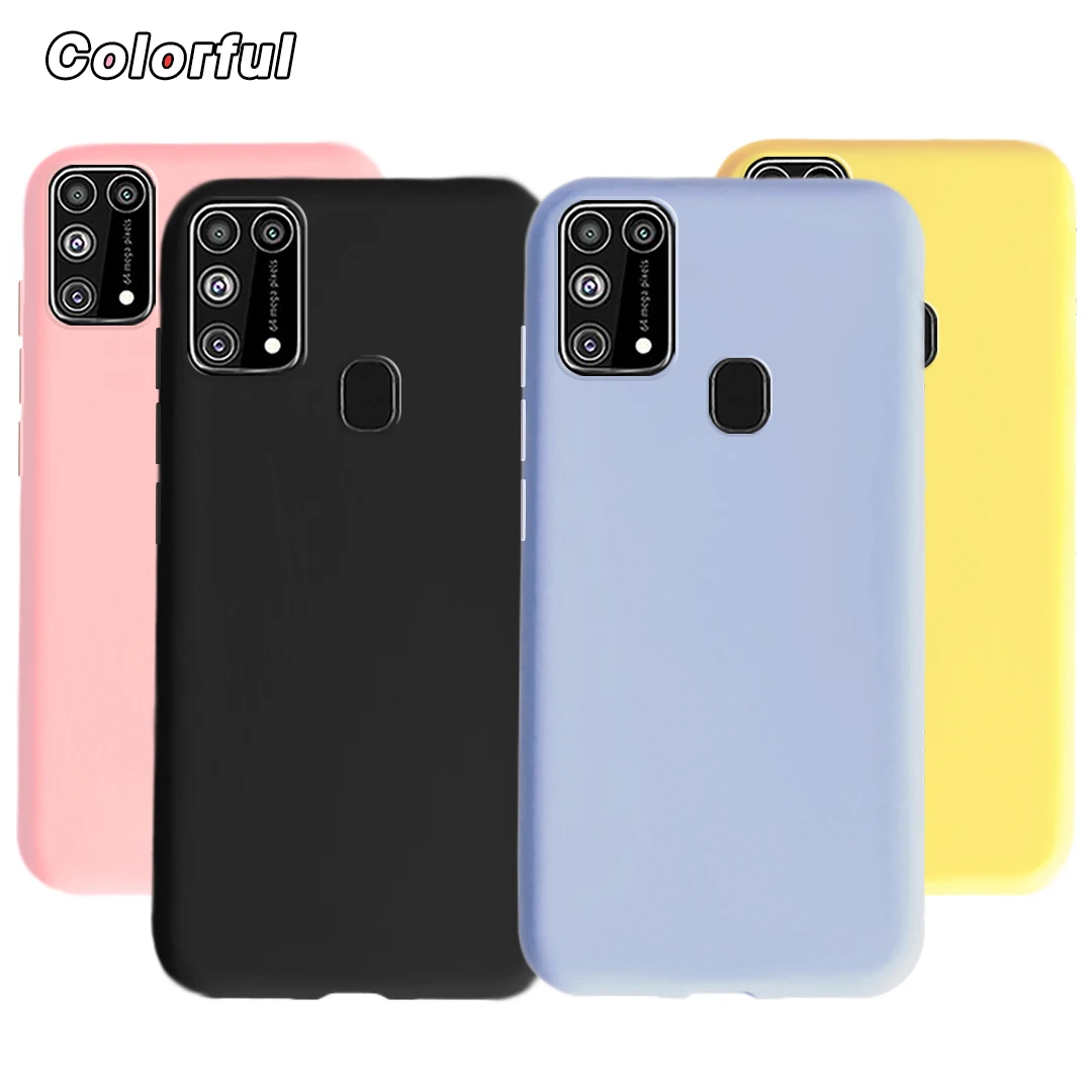 Liquid-Silicone-Soft-Case-For-Samsung-Galaxy-M31-M31s-Phone-Case ...