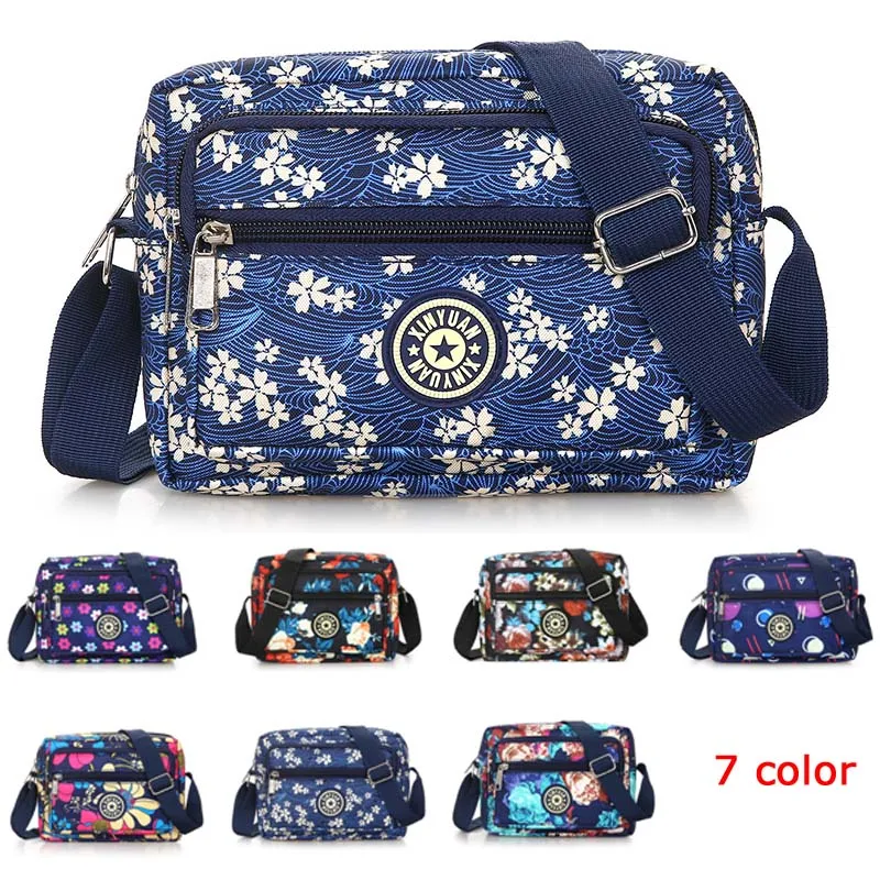Women Handbags Waterproof Nylon Crossbody Messenger Bag High Quality ...