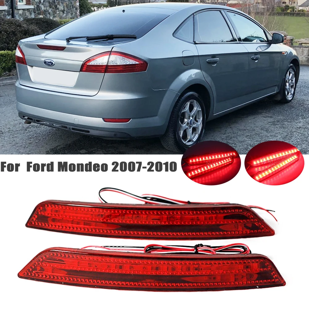 2pcs-LED-Rear-Bumper-Reflector-Light-For-Ford-Mondeo-2007-2008-2009 ...