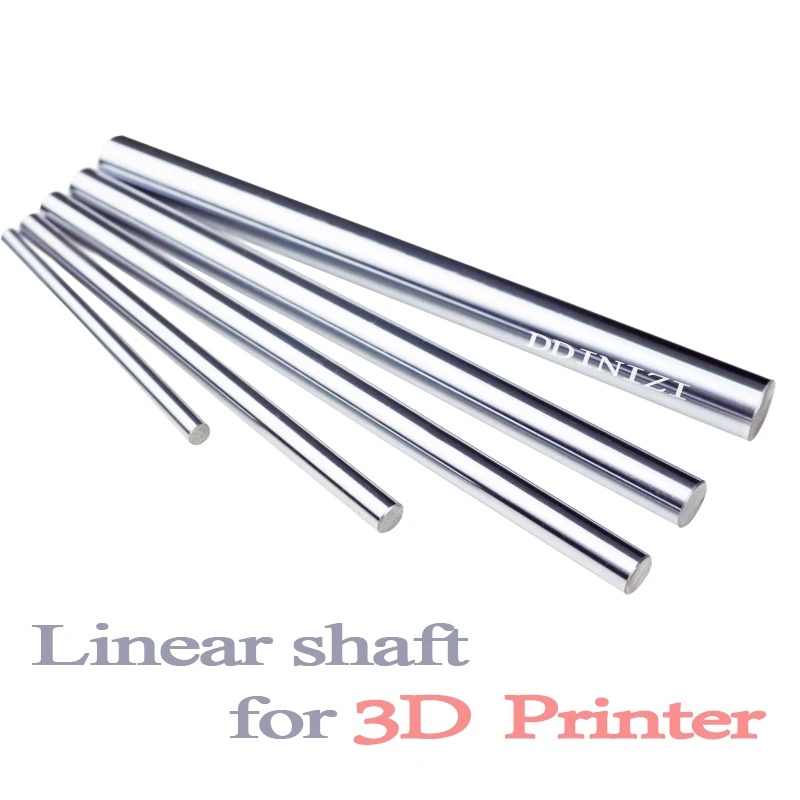 2pcs 6mm 8mm 10mm 12mm 16mm 8x400 Linear Shaft 3d Printer 8mm X 400mm ...