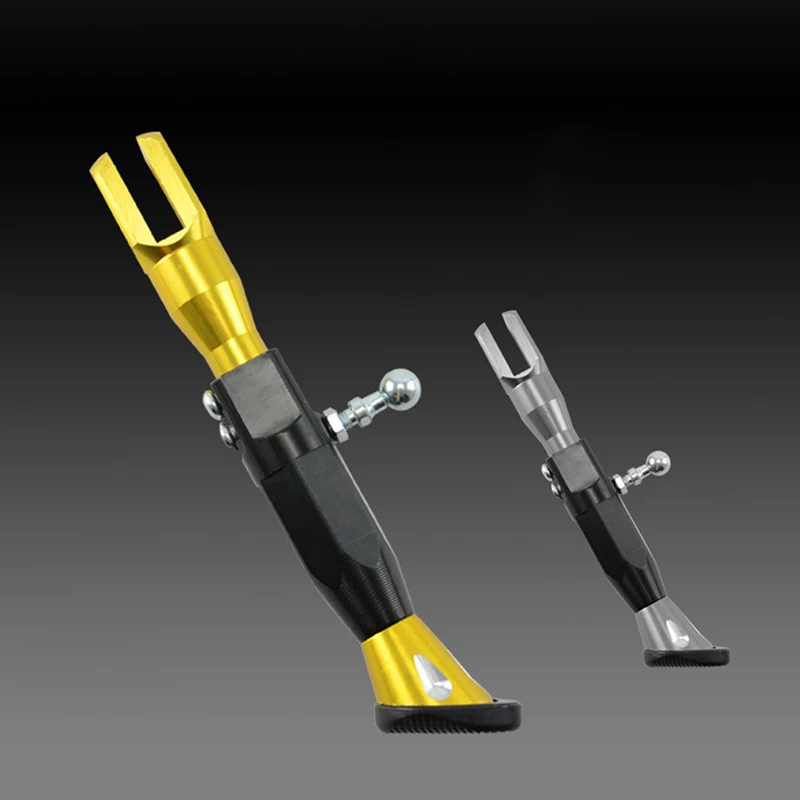Adjustable Cnc Metal Motorcycle Foot Kickstand Electrombile Kick Side ...