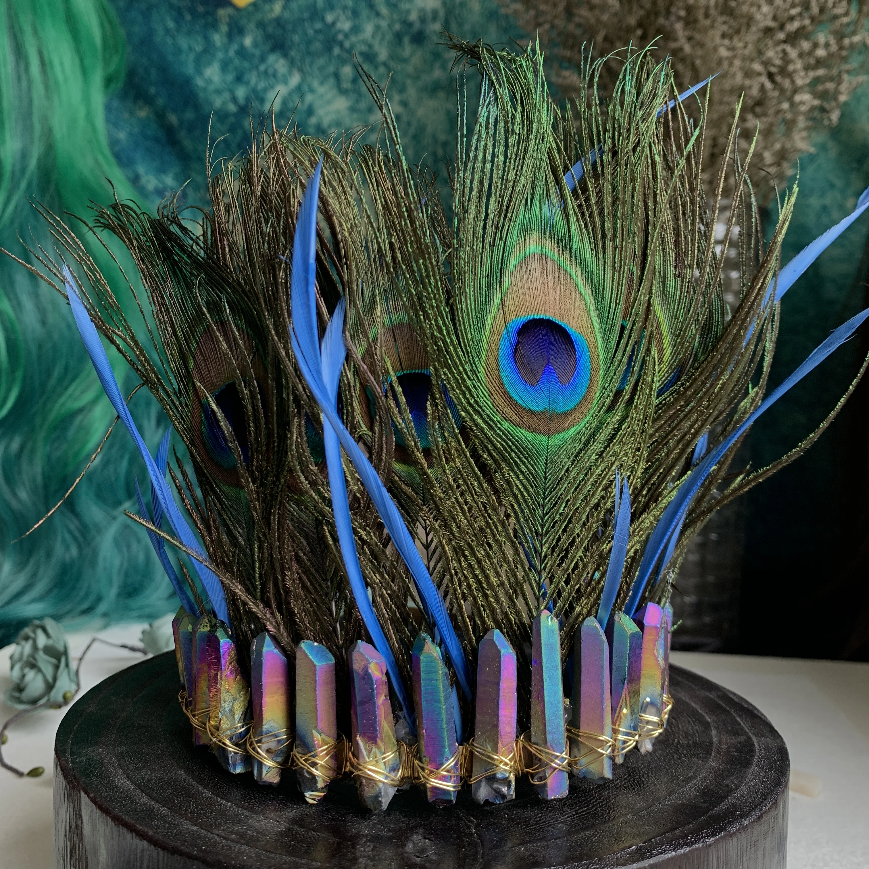 Peacock Feather Wedding Accessories