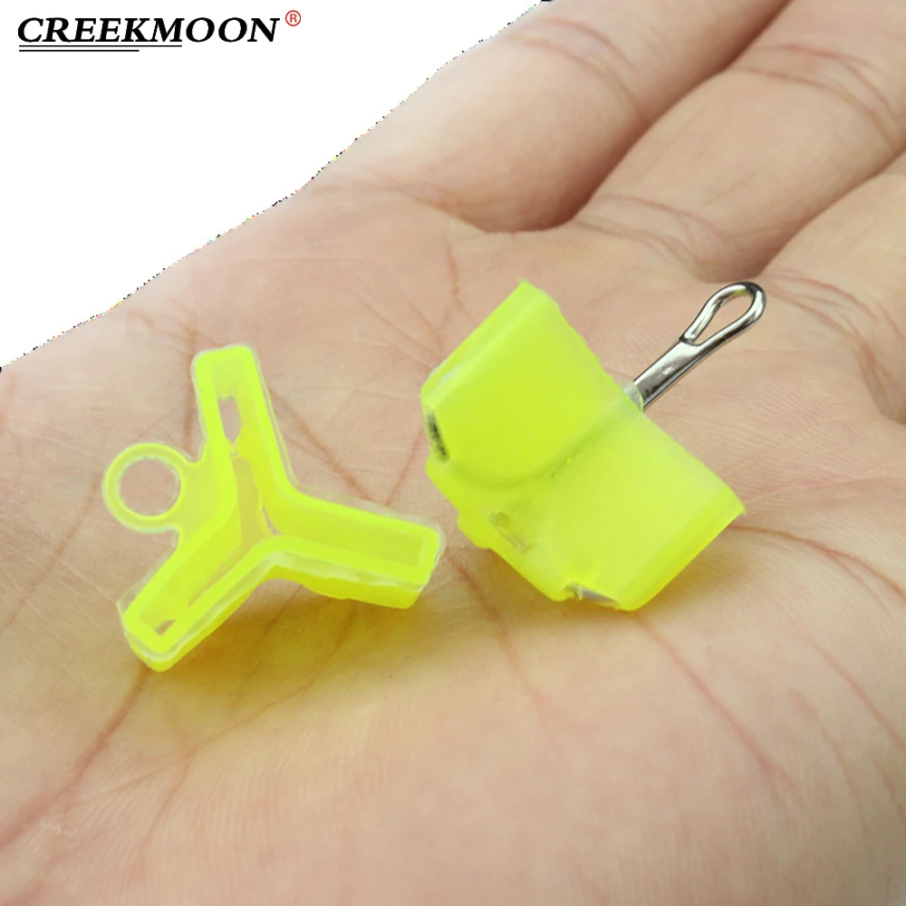 60pcs 1# 2# 3# 4# 5# Treble Fishing Hooks Covers Triple Grip Hook ...