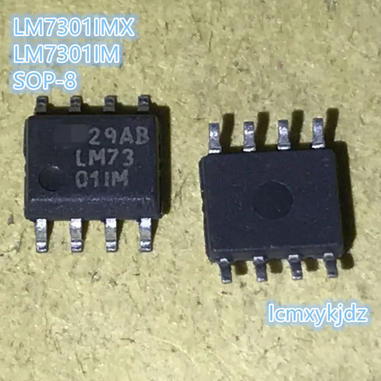 10 개/몫, LM7301IMX LM7301IM SOP 8, 새로운 Oiginal 제품 새로운 원본 무료 배송 빠른 배달|반도체 ...