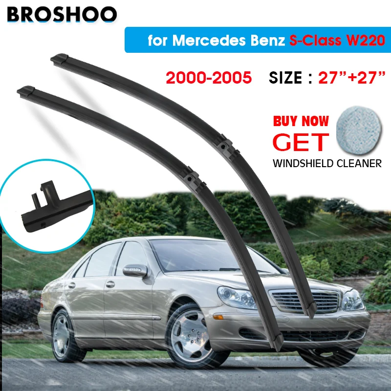 Car-Wiper-Blade-For-Mercedes-Benz-S-Class-W220-27-27-2000-2005-Auto ...