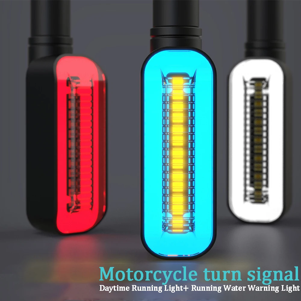 12V Led Turn Signal Motorcycle Turn Signals Flasher Light DRL Blinker ...