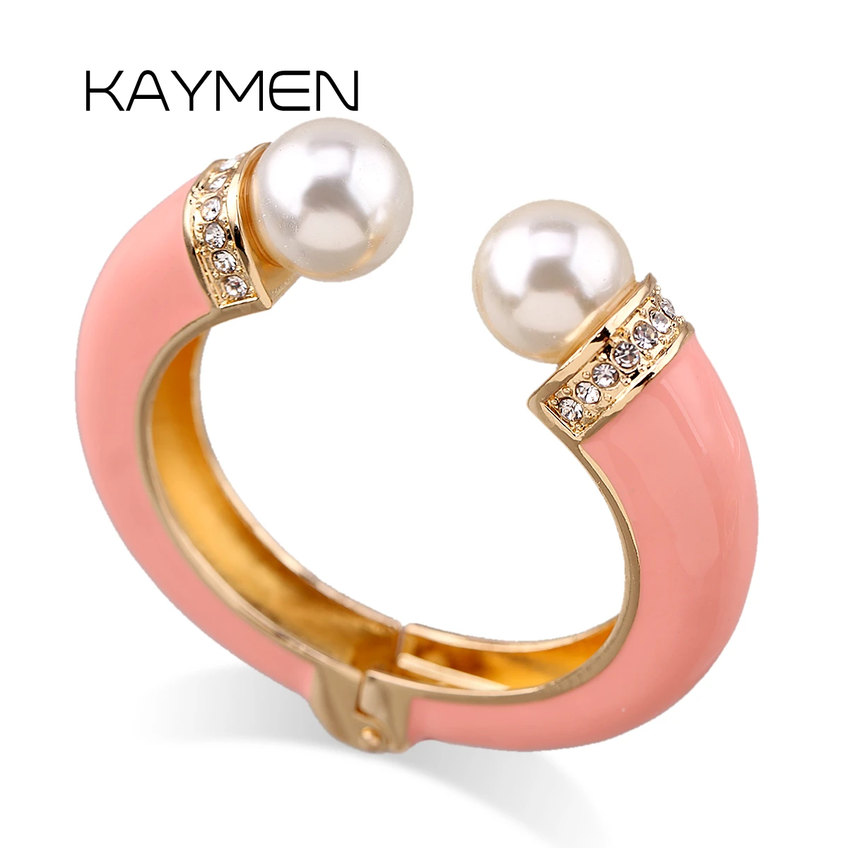 Kaymen New Fashion Women 9 Colors Double Imitation Pearls And ...