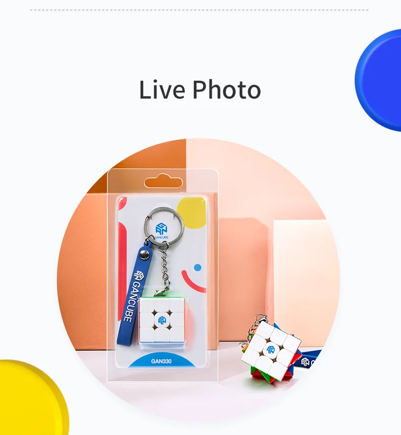 GAN 330 CUBE - Gan 330 Cube Magique 3x3 Mini Rubix Gan330 Chaîne ...