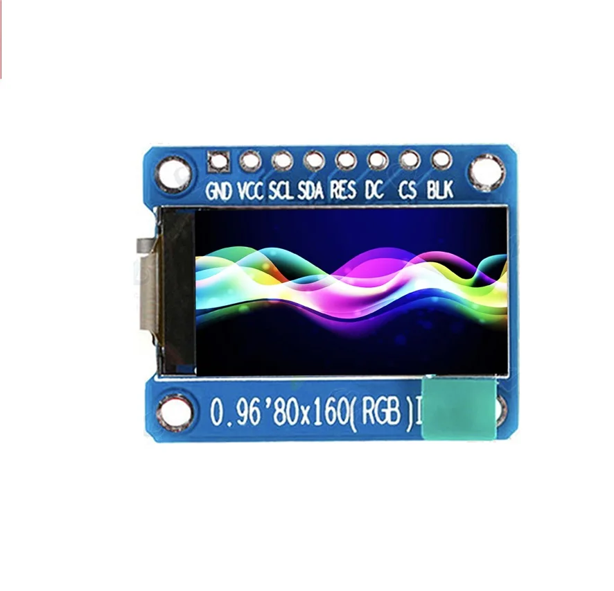 0.96 Inch 80x160 Ips Lcd Display Module Full Color Tft 65k St7735 ...