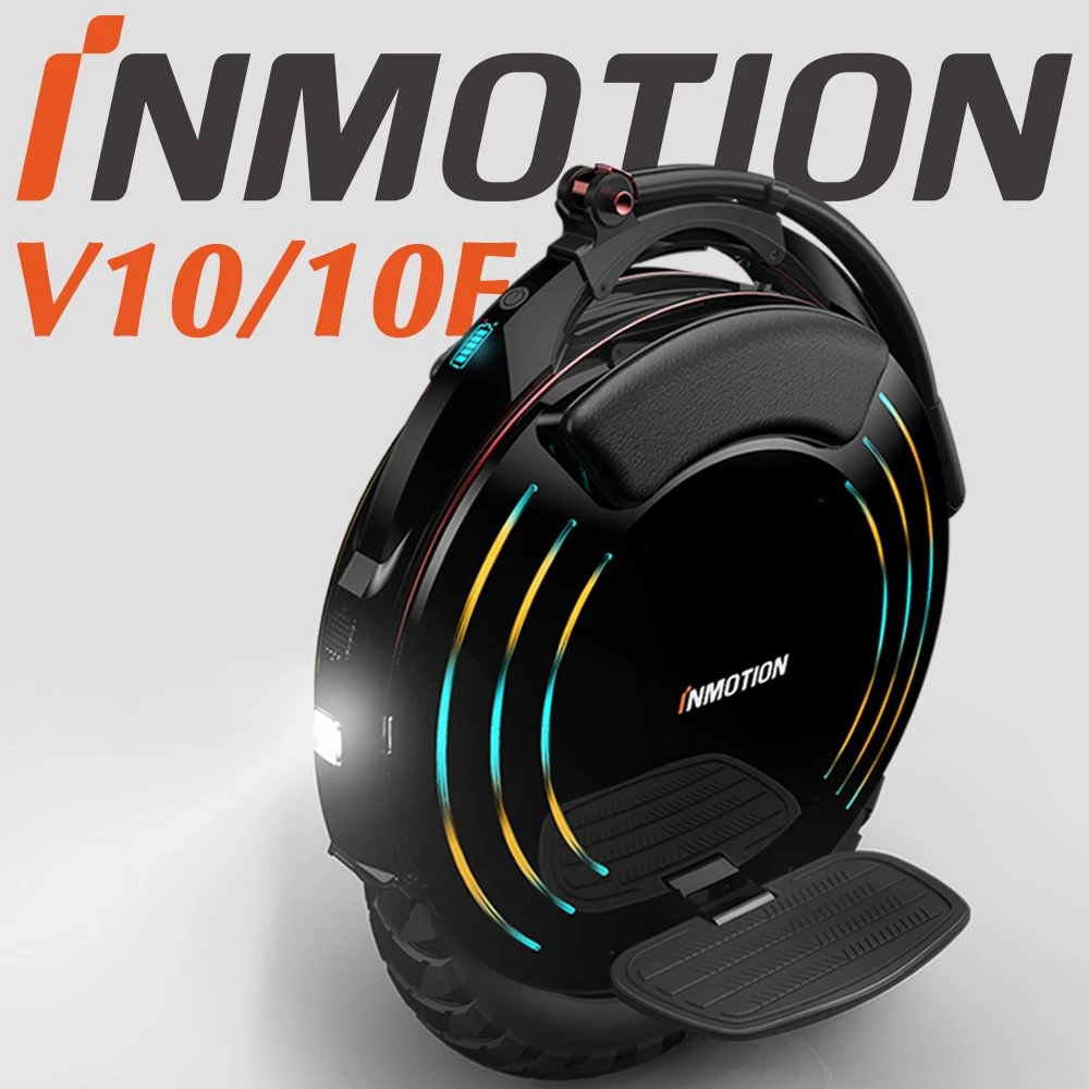 INMOTION monociclo eléctrico V10 V10F, rueda de equilibrio, Altavoz ...