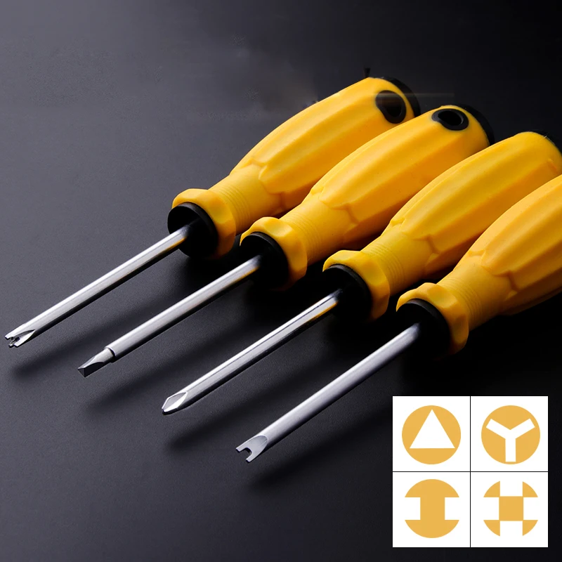 Shaped Screwdriver Triangle U-shaped Y-shaped Inner Cross Special Shape ...