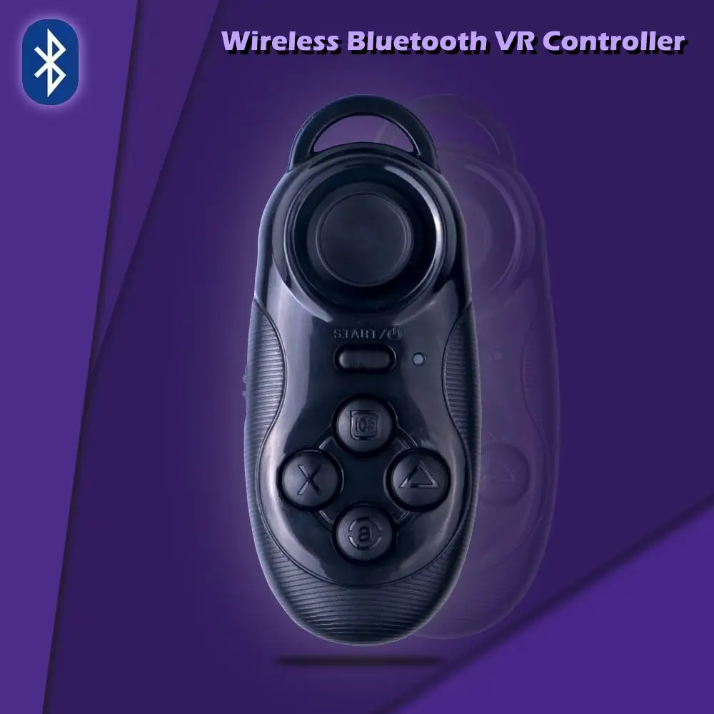 Mini Gamepad Wireless Bluetooth V4.0 Game Handle Vr Controller Remote ...
