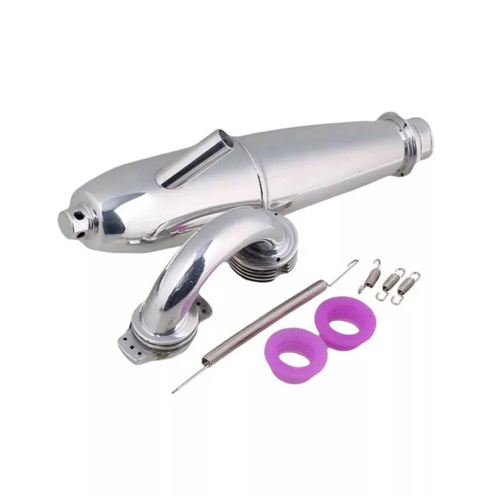 1set Exhaust Pipe & Tube for 1/8 RC Car HSP Redcat SH GO 21/28 Level ...