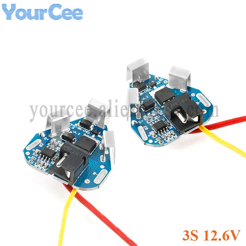 3S 12.6V BMS Lithium Battery Protection 18650 Power Bank Balancer ...