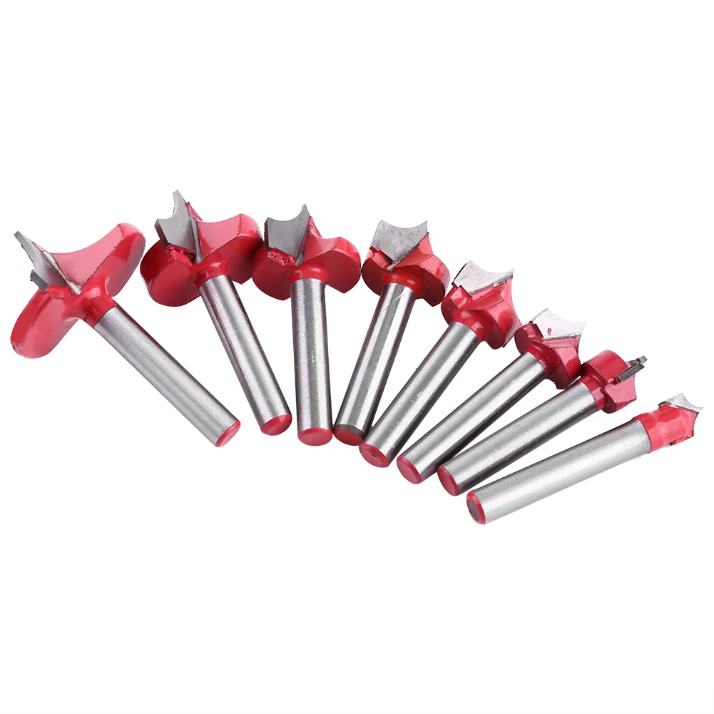 6mm Shank V Groove Router Bit Double Edged End Mill Woodworking Milling ...