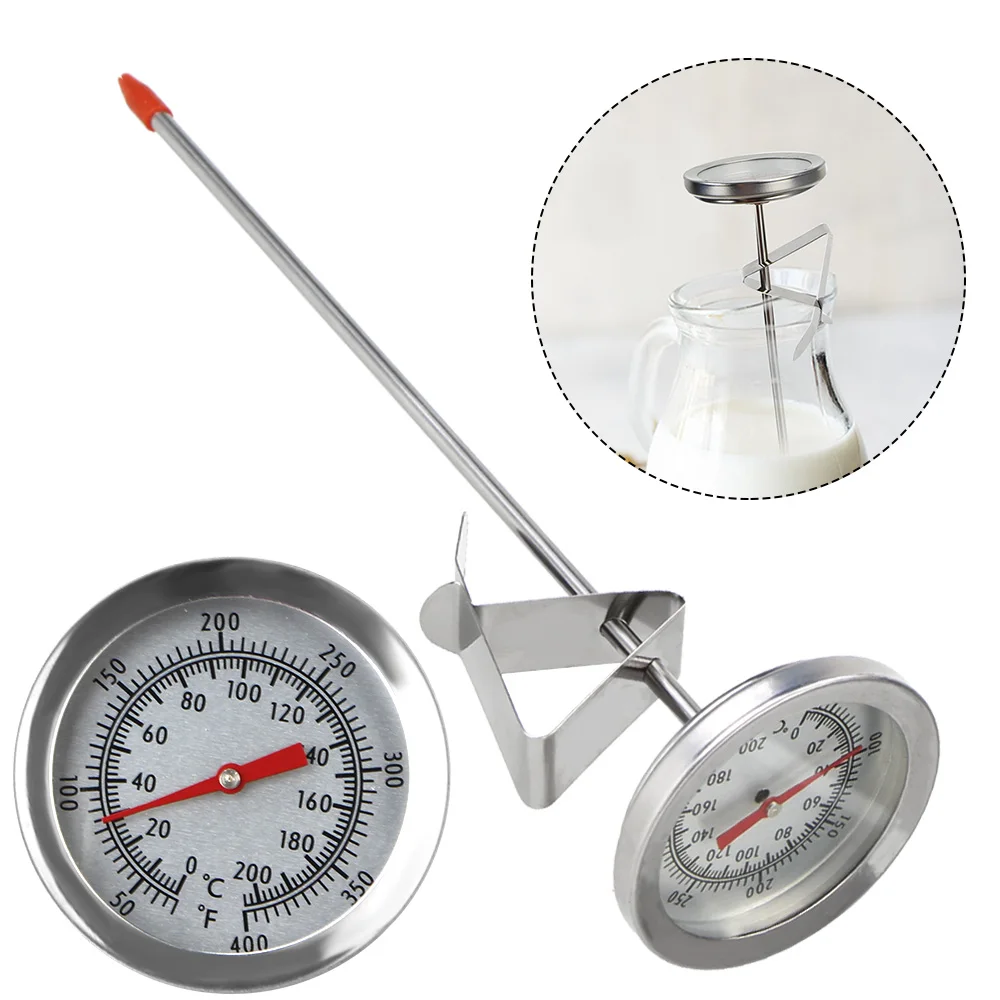 Stainless-Steel-Probe-Thermometer-0-200-Kitchen-Tools-Milk-Coffee-Food ...