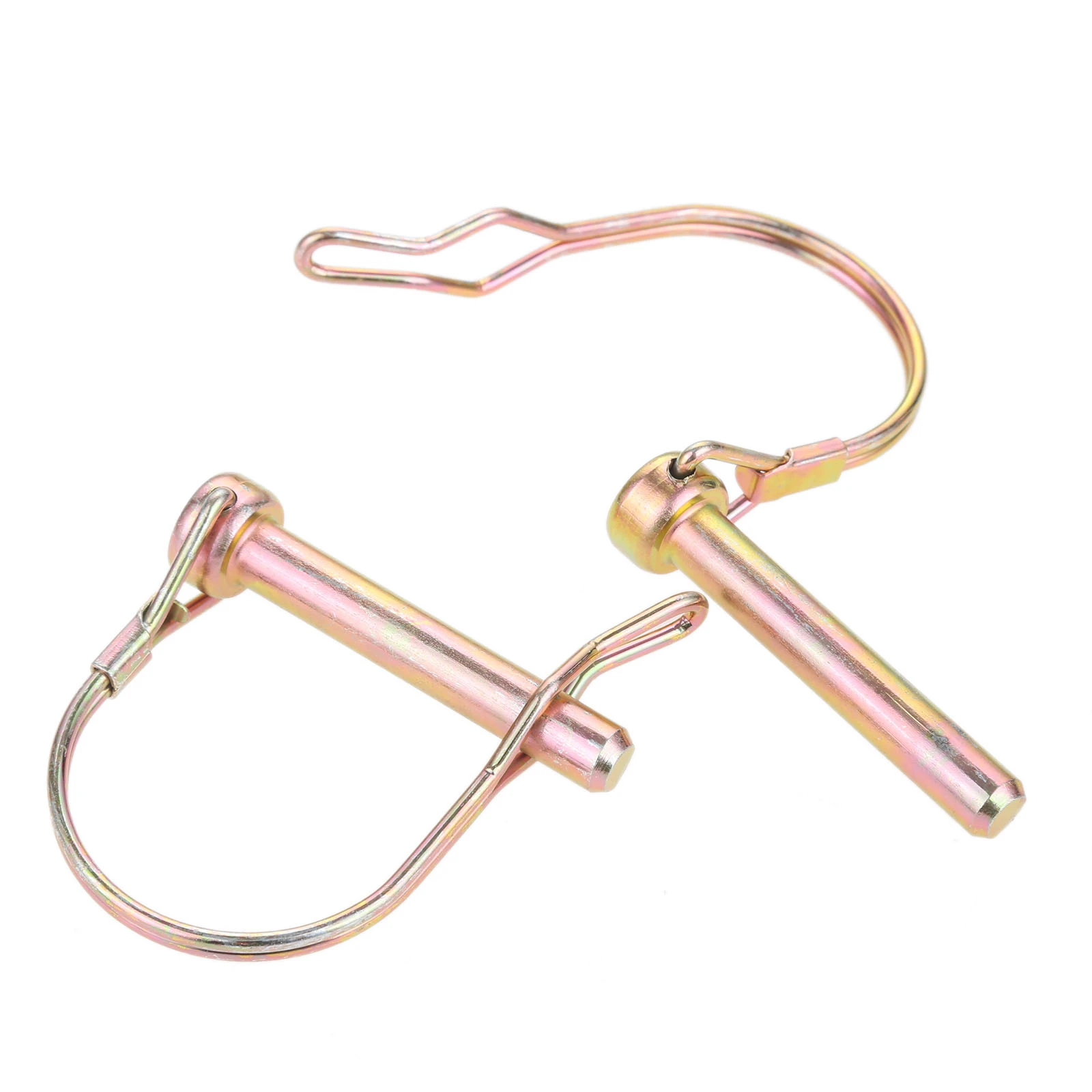 2Pcs Steel Quick Lock Release Trailer Truck Coupler Safety Pins Bicycle ...