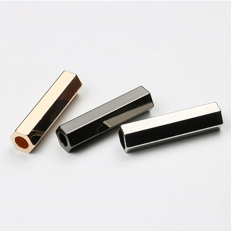 34mm Height Long Hexagonal Tube Stopper Rope Ends Lid Drawstring ...