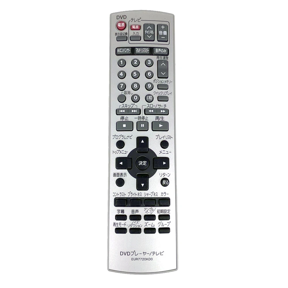 New-EUR7720KD0-Original-Japanese-Remote-Control-For-PANASONIC-DVD ...