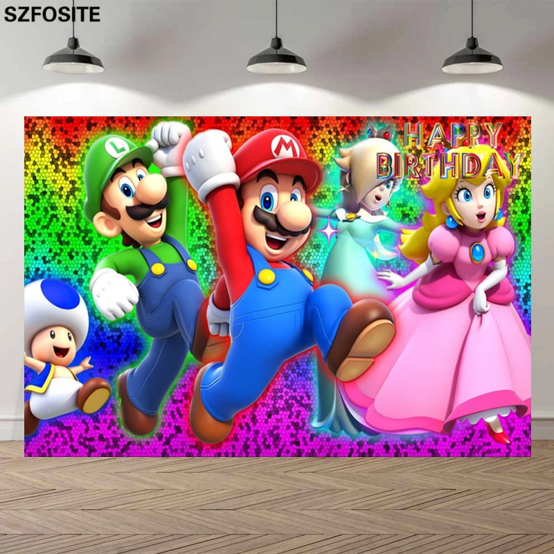 Paper & Party Supplies Party Supplies Birthday Theme Party Backdrop For ...