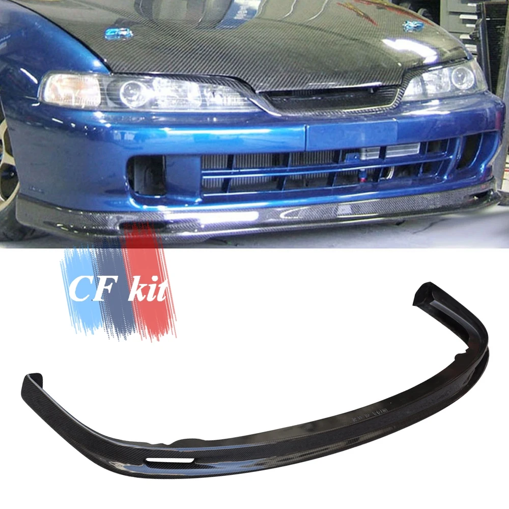 Carbon Fiber Front Lip Bumper Spoiler Spiltters For Honda Integra Dc2 ...