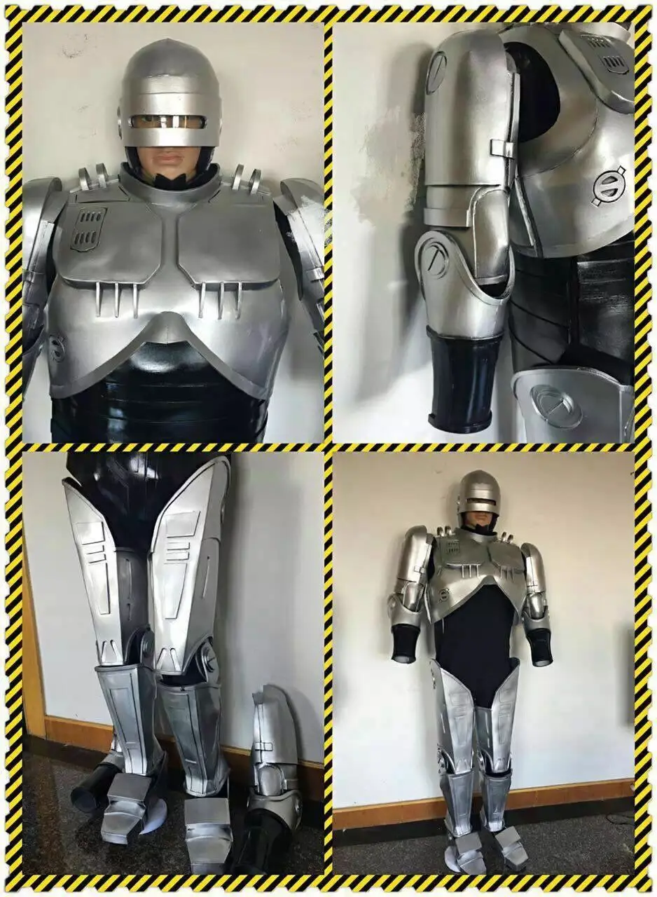Custom-silver-wearable-armor-futuristic-technology-space-suit-police ...