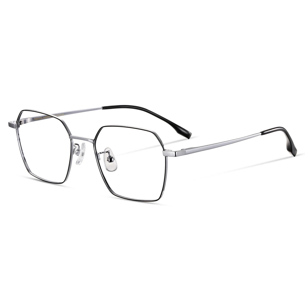 Pure titanium glasses frame men and women eyeglasses frame optical ...