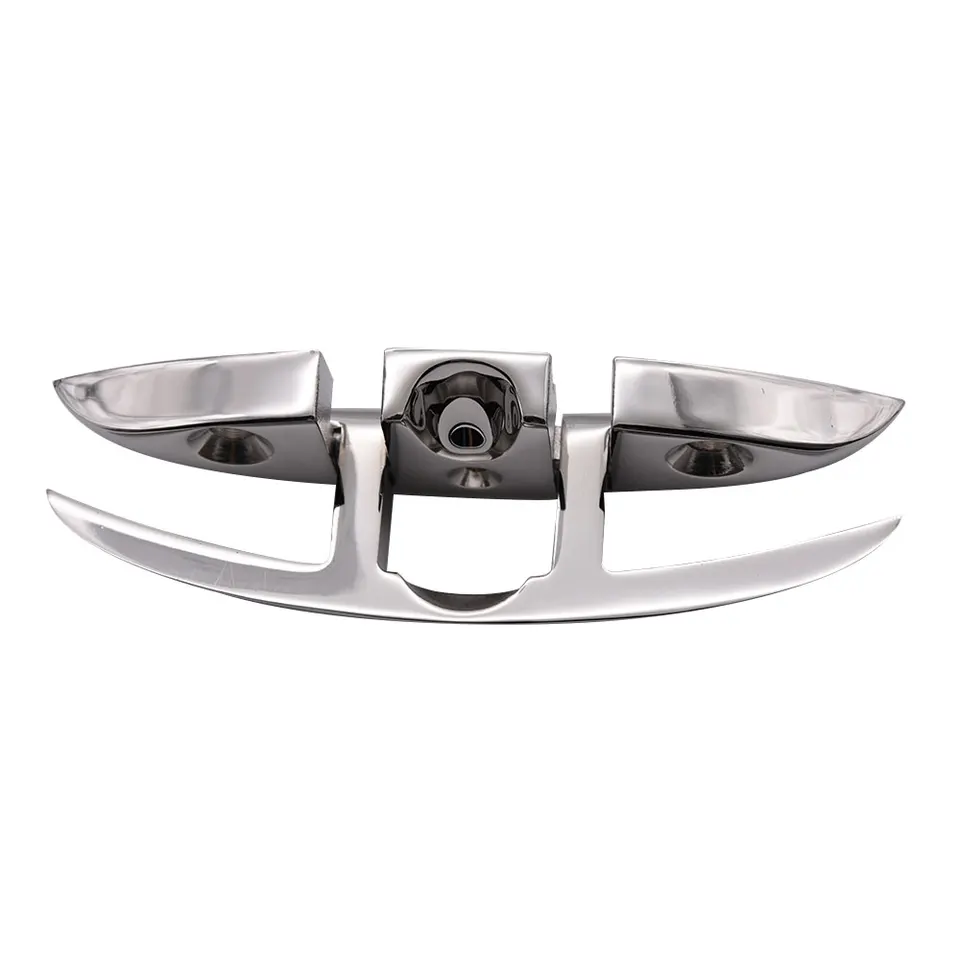 Dock Cleats 8 Inch RealPlus 316 Stainless Steel Folding Cleat - Flip-up ...
