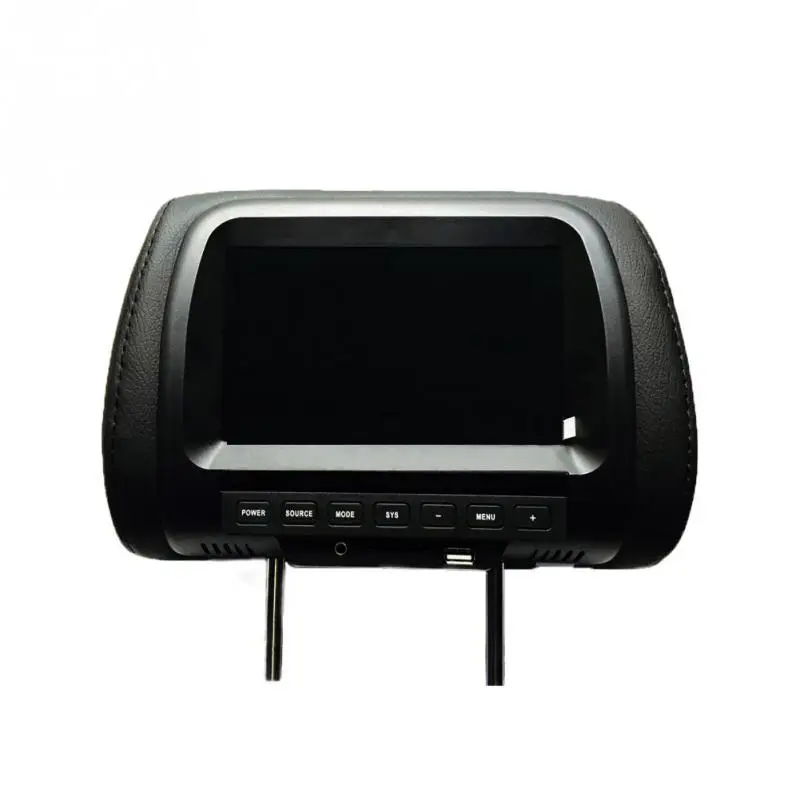 7 inch TFT LED screen Car Monitors MP5 player Headrest monitor Support ...