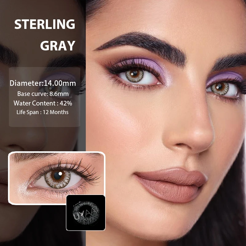 Contact Lens Sterling Grey