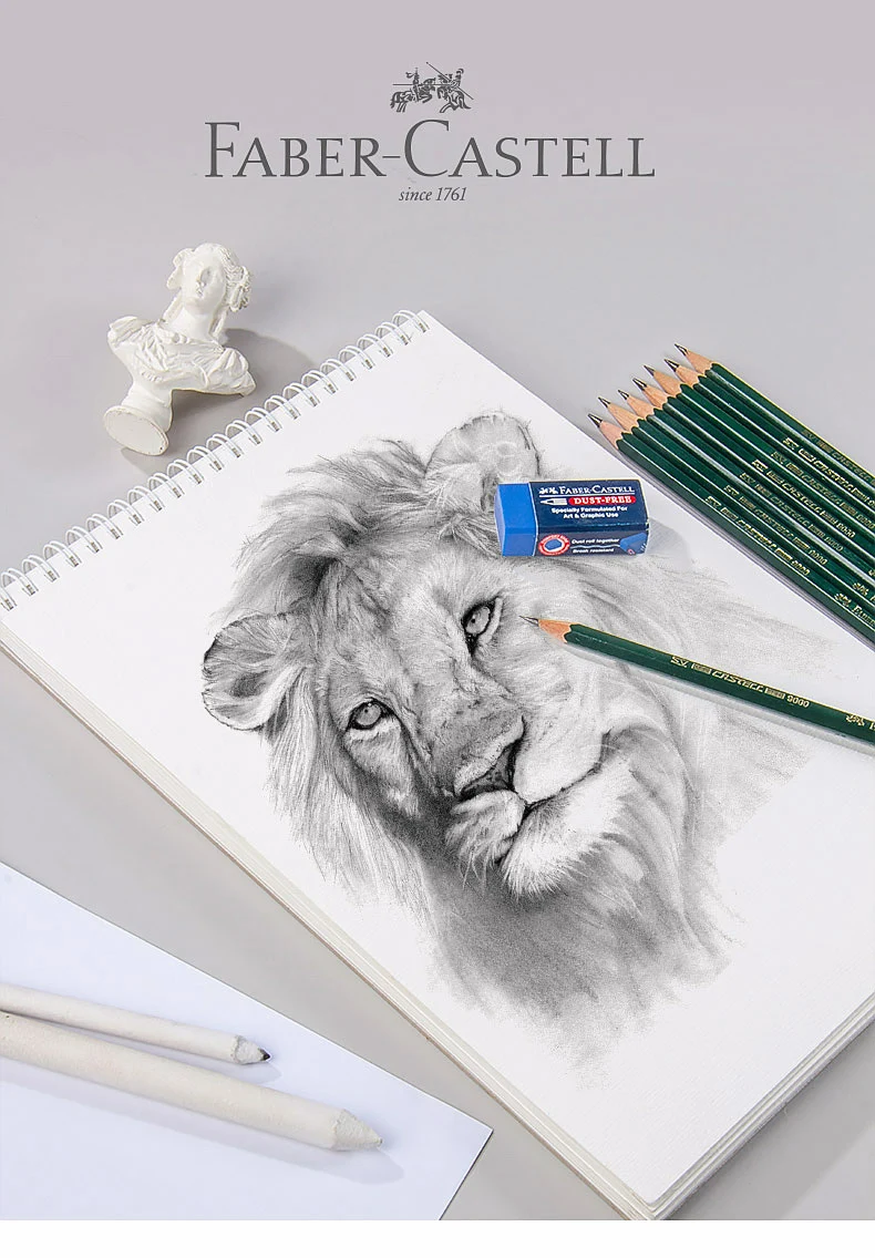 CRAYON GRAPHITE,4B--stylo de croquis professionnel, 16 dureté H à 8B, 1 ...