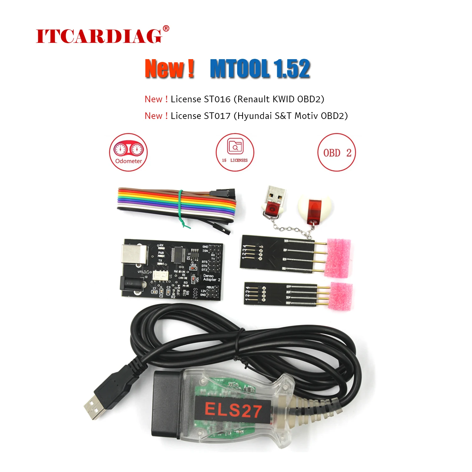 Newest-MTool-V1-52-Odometer-Adjustment-Software-Dongle-Denso-Adapter ...