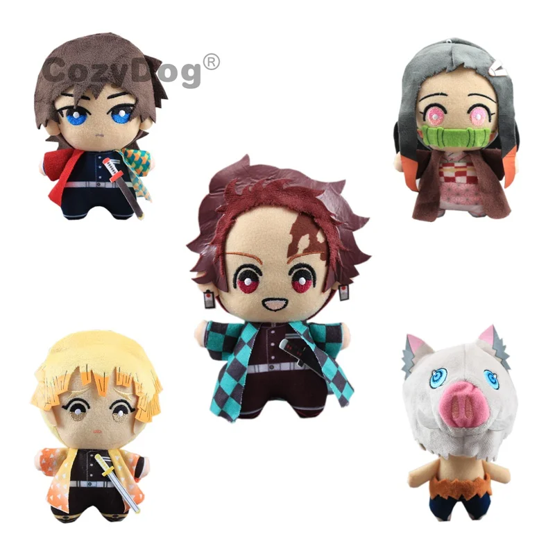 Anime Demon Slayer Plush Keychain Kimetsu No Yaiba Tomioka Giyuu Kamado ...