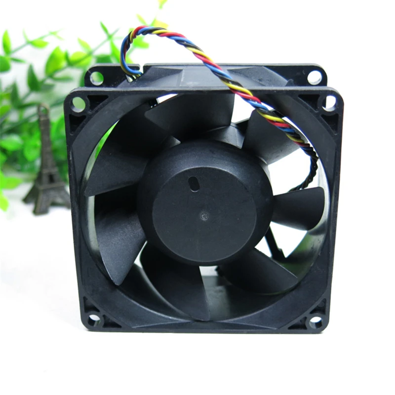 original PVA080K12H-P01 12V 0.70A 8cm 8038 chassis power supply 4-wire fan - laptop-motherboards.com
