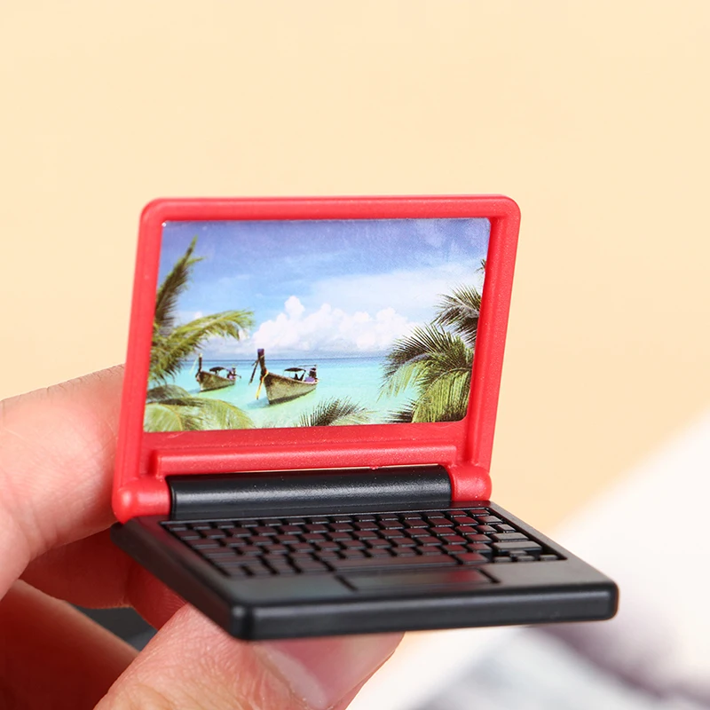 2pcs-Creative-Dollhouse-Miniature-Modern-Computer-Furniture-For ...