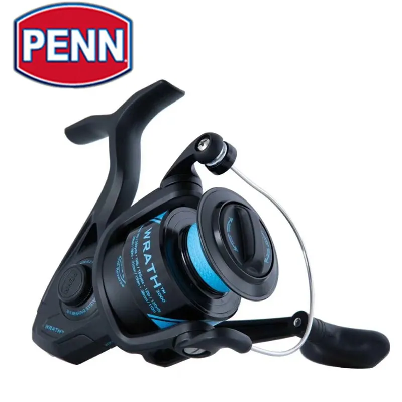 Original Penn Wrath 2500-8000 Size Spinning Reel 3bb Lure Fishing Reel ...
