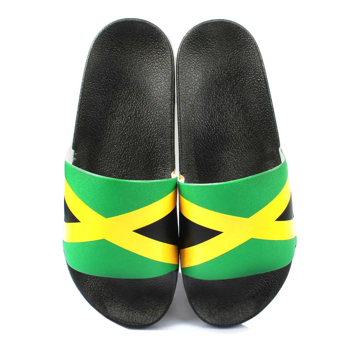 Jamaican Rasta Reggae RGY Caribbean Slippers Sandals for Women and Men ...