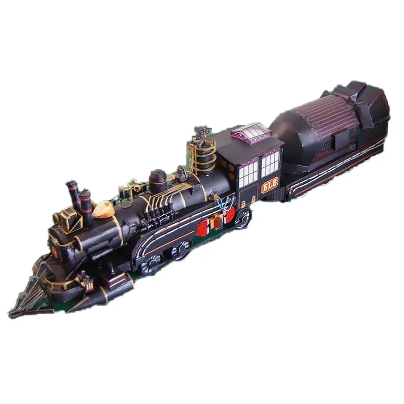 back To The Future Doctor's Train DIY Paper Model DIY Papercraft ...