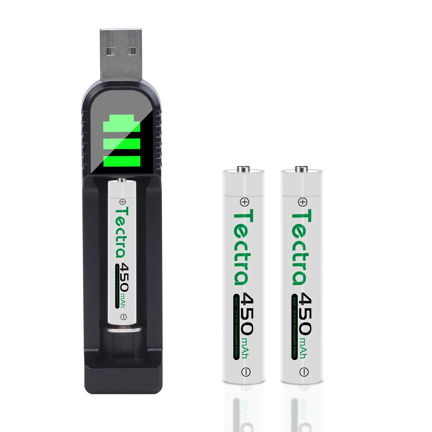 Ni-MH-1-2V-450mAh-Rechargeable-AAAA-Battery-AAAA-USB-Charger-for ...