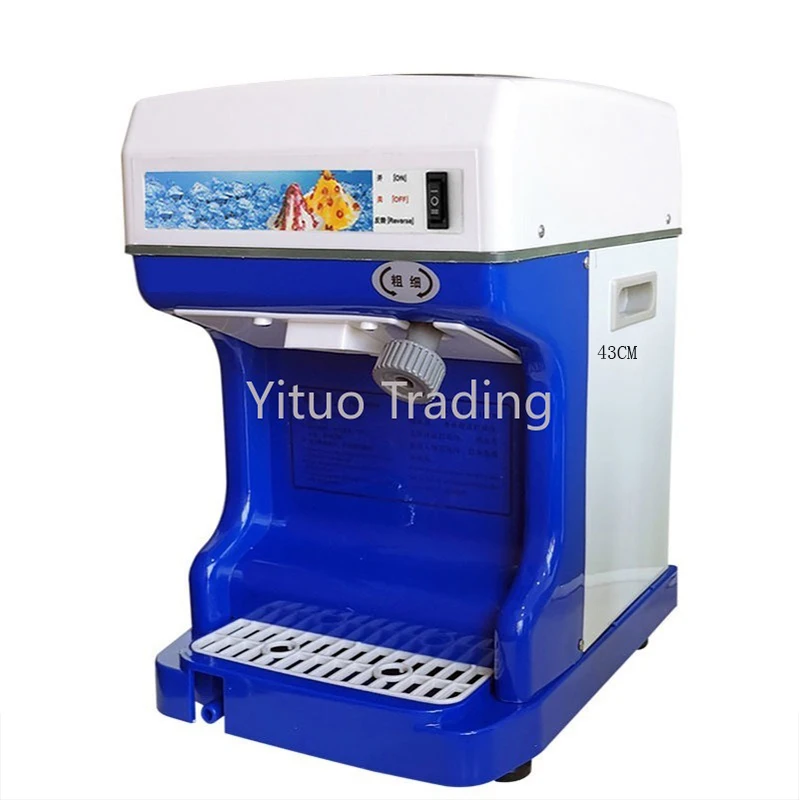 Automatic-Commercial-High-power-Ice-Crusher-Shaved-Ice-Cubes-Snow-Gram ...
