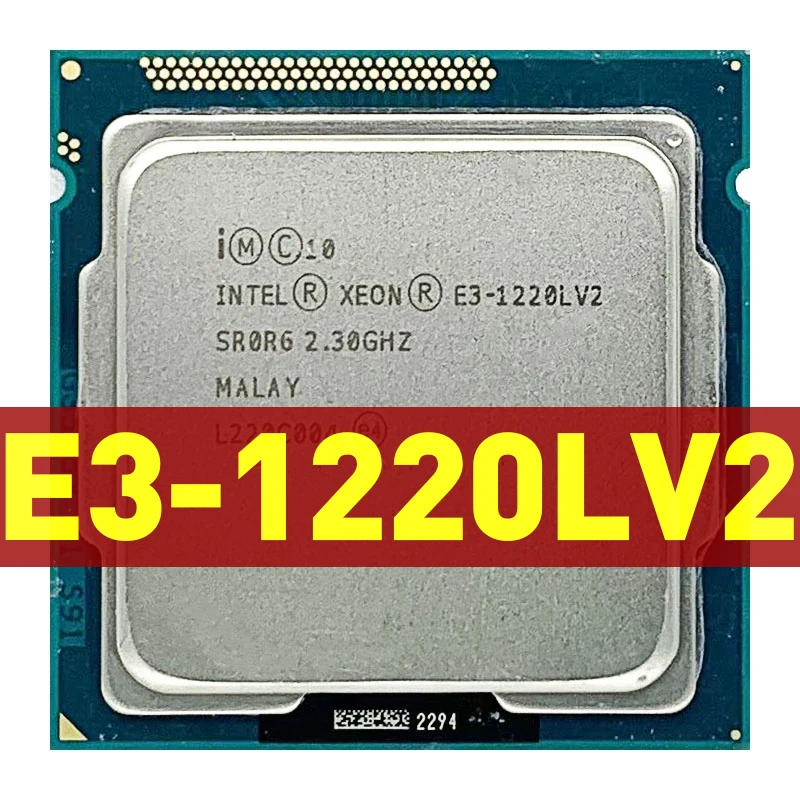 Intel Xeon E3-1220lv2 E3 1220l V2 2.3 Ghz Dual-core Cpu Processor 3m ...