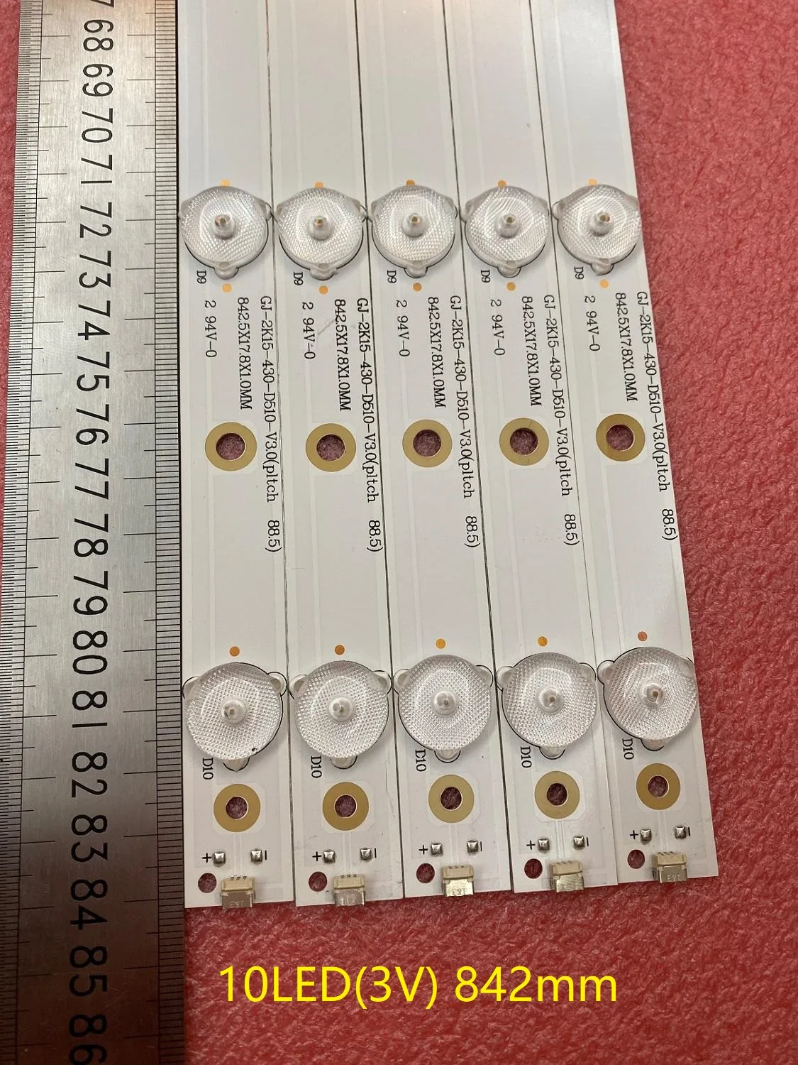 5pcs Led Backlight Strip For Lg L42f220b L42p60bd L42f3250b Lvf420aubk ...